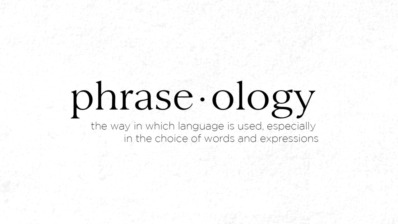 Phraseology Series - Relevant Students